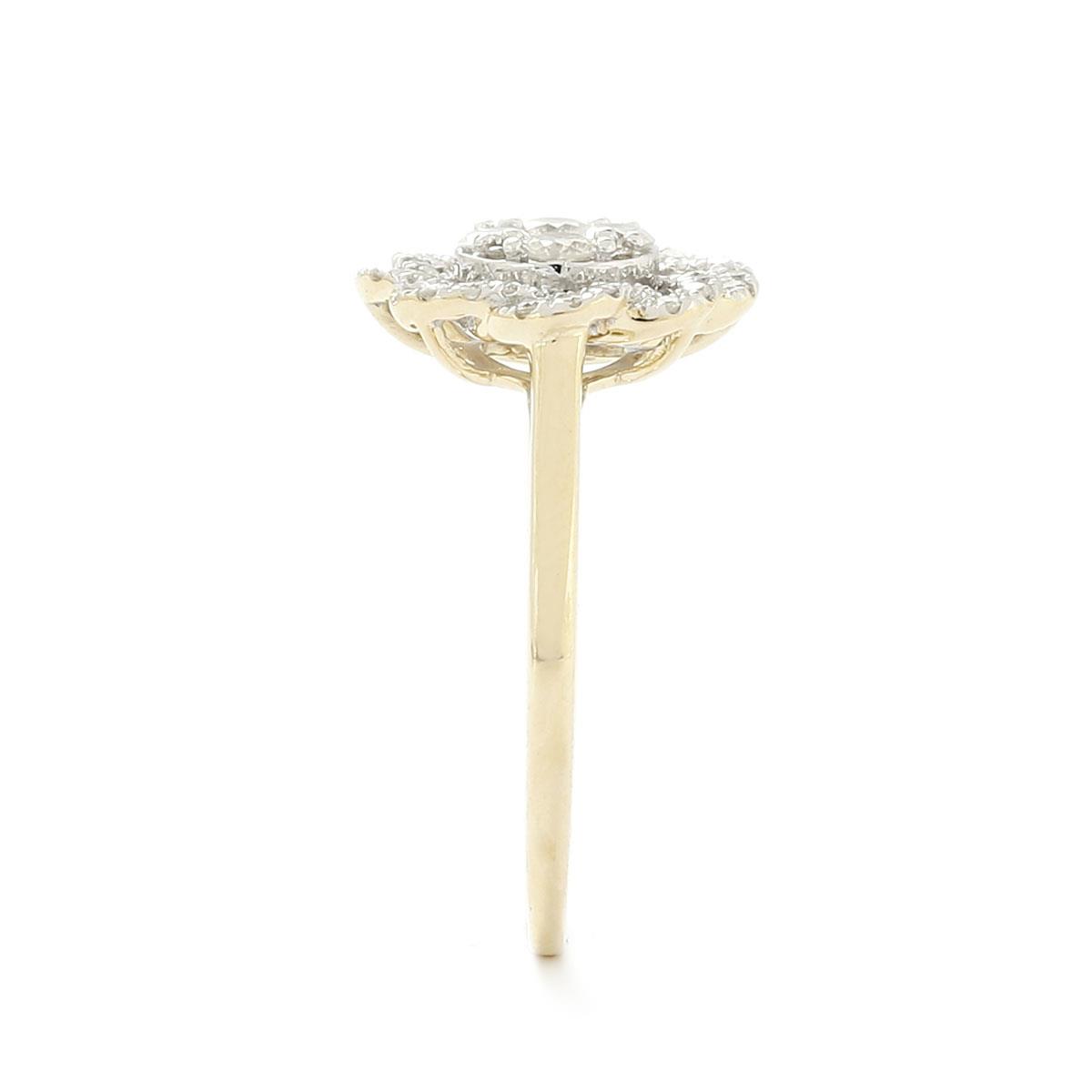 1/2ct Certified Diamond 9K Gold Tomas Rae Ring | Gemporia