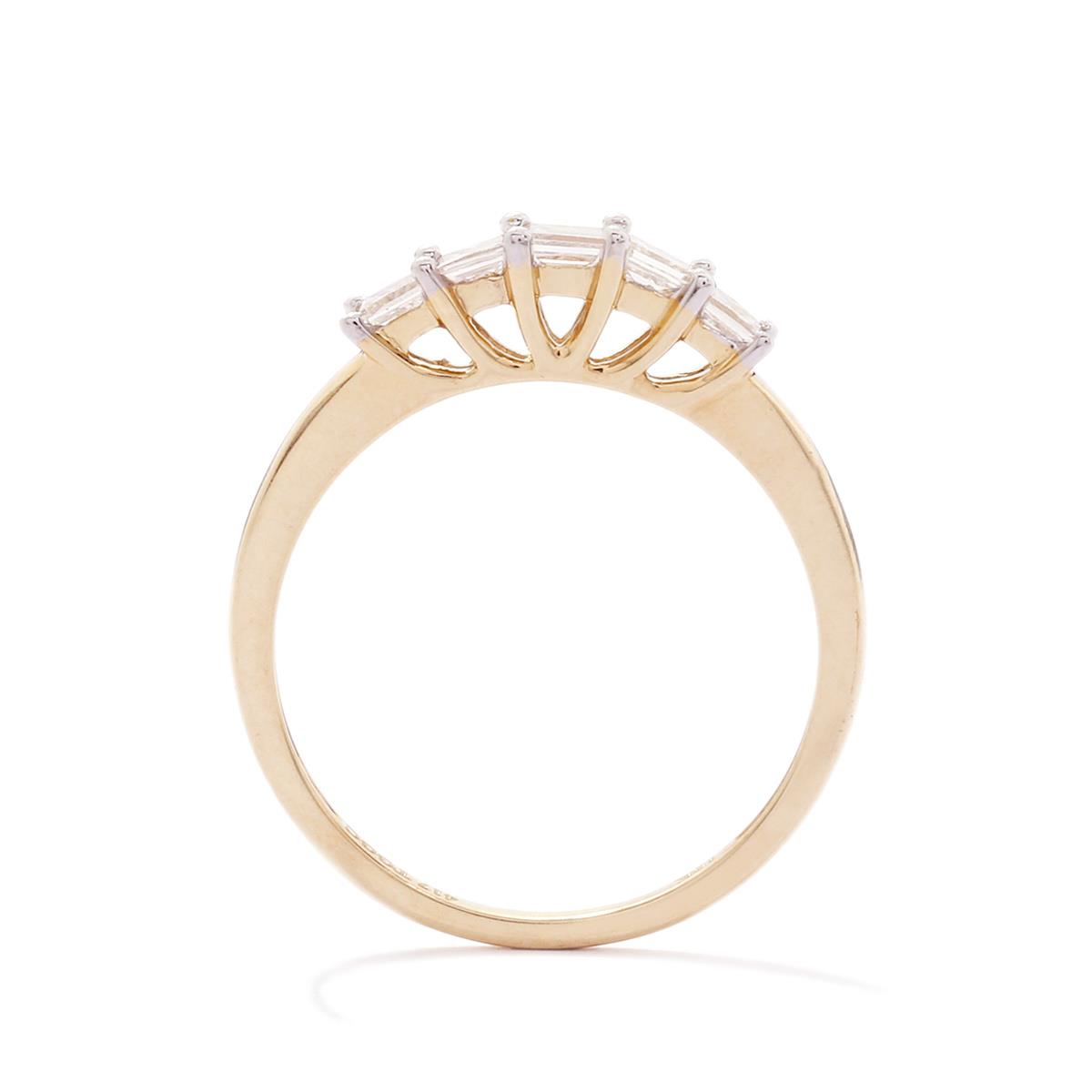 1/2ct Certified Diamond 9K Gold Tomas Rae Ring | Gemporia