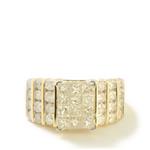 2ct Certified White Diamond 9K Gold Tomas Rae Ring | Gemporia