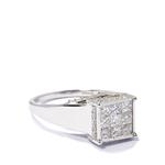 1.20cts Diamond Tomas Rae 9K White Gold Ring | Gemporia
