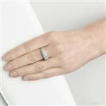 1ct Certified Diamond 9K White Gold Tomas Rae Ring | Gemporia