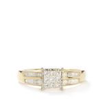 1/2ct Certified Diamond 9K Gold Tomas Rae Ring | Gemporia