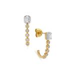 1/2ct Diamond 18K Gold Tomas Rae Earrings | Gemporia