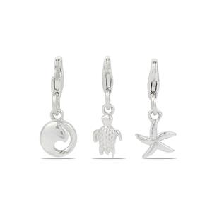 Sterling Silver Kama Charm | Gemporia