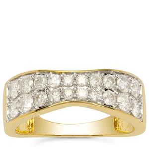 1ct Diamond 9K Gold Tomas Rae Ring | Gemporia