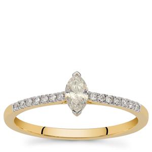 1/3ct Diamond 18K Gold Tomas Rae Ring | Gemporia