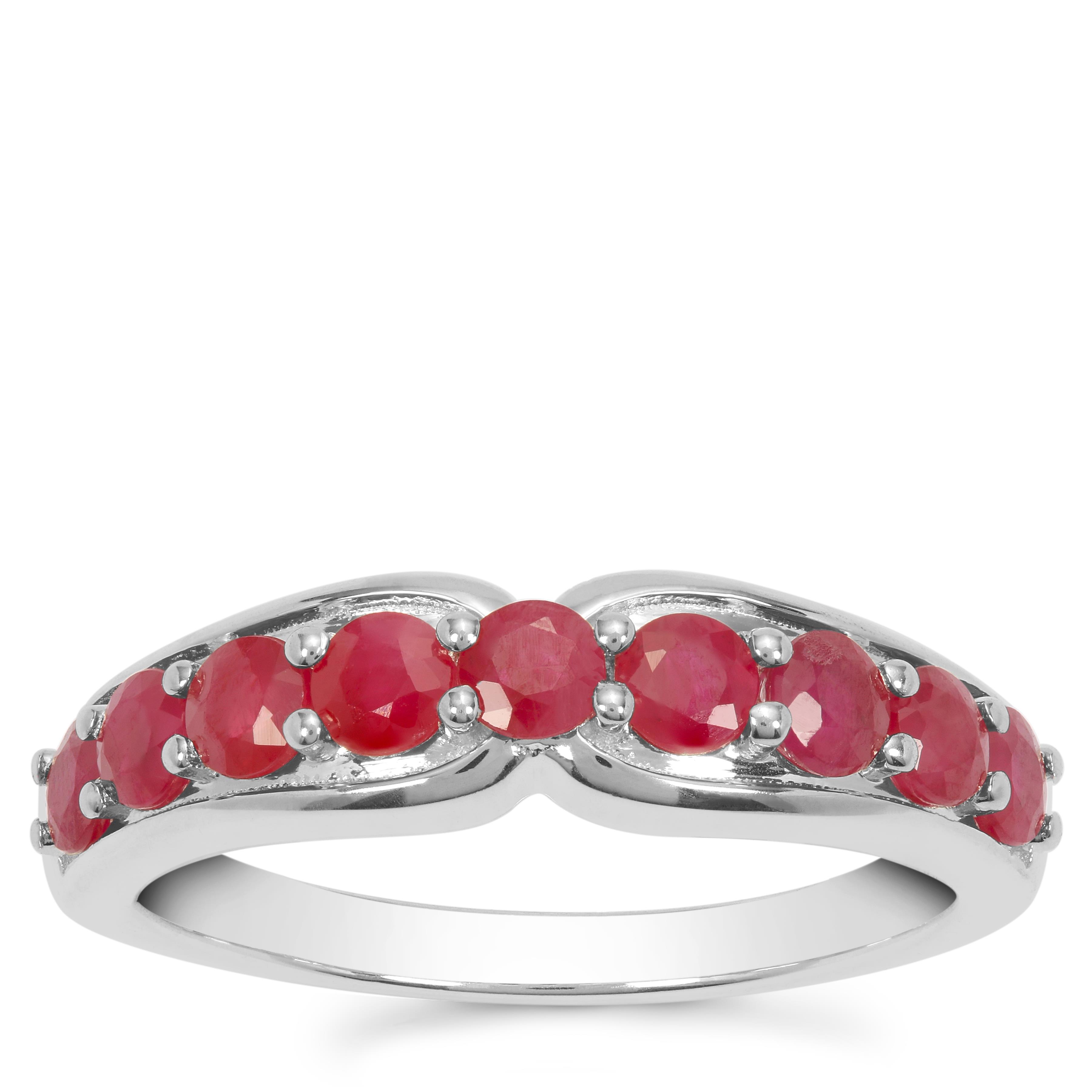 Thai Ruby Ring in Sterling Silver 1.35cts | Gemporia