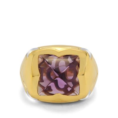 8.60ct Idar Amethyst Two Tone Midas Ring | Gemporia