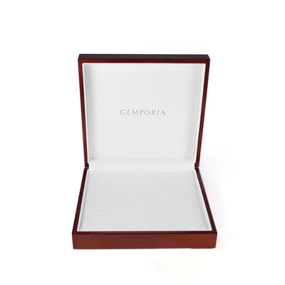 Polished Wooden Jewellery Box for 50 Rings | Gemporia