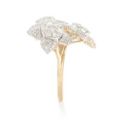 1.50ct Certified Diamond 9K Gold Tomas Rae Ring | Gemporia