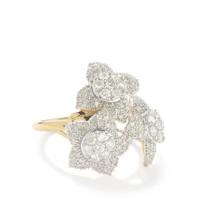 1.50ct Certified Diamond 9K Gold Tomas Rae Ring | Gemporia