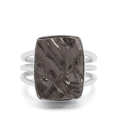 Shungite Ring in Sterling Silver 9cts | Gemporia