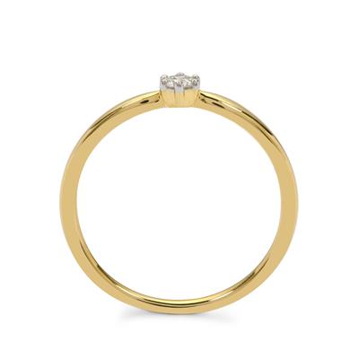 VSI Diamond Ring in 9K Gold 0.08ct | Gemporia