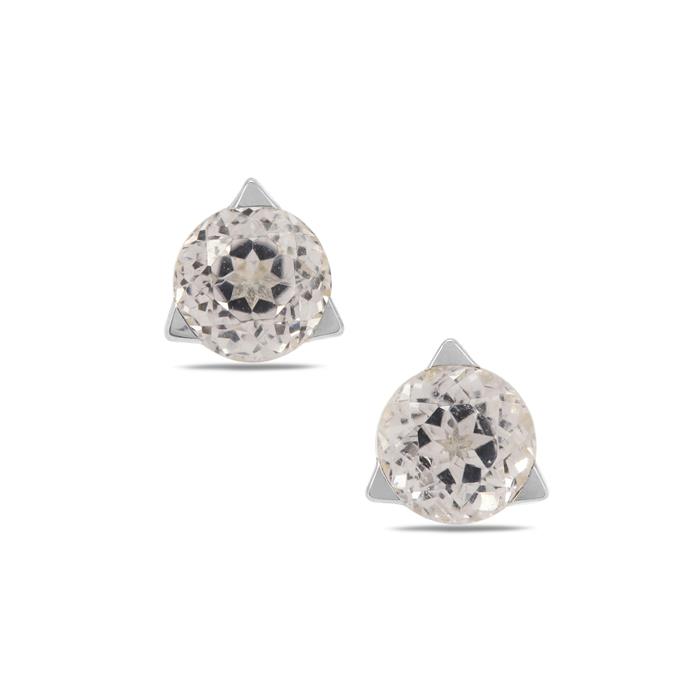 Boto Ice Kunzite Earrings in Sterling Silver 1.35cts | Gemporia