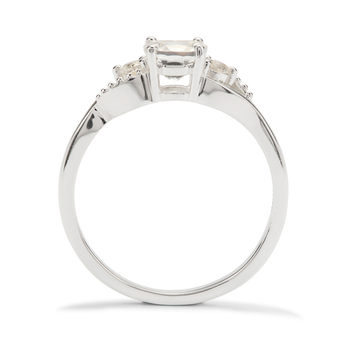 Itinga Petalite Ring in Sterling Silver 0.81ct | Gemporia