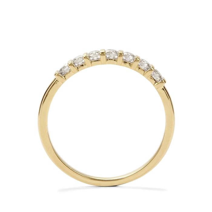 IF Diamond Ring in 9K Gold 0.26ct | Gemporia
