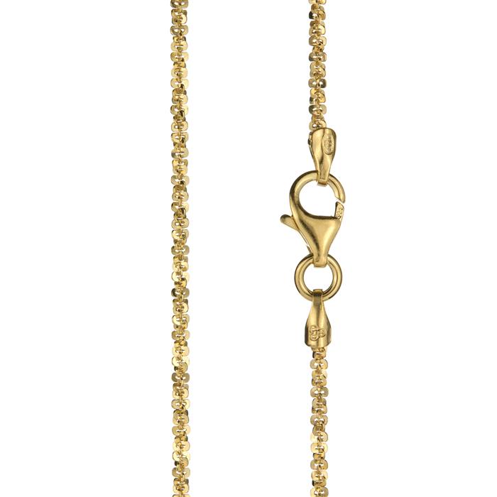 18 Gold Plated Sterling Silver Couture Tocalle Chain 2.80g | Gemporia