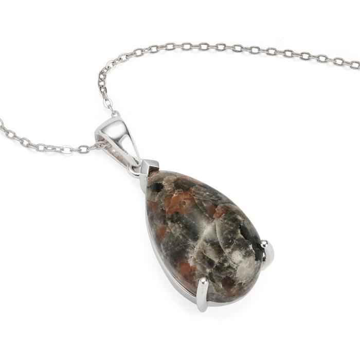 Yooperlite Pendant in Sterling Silver 12.75cts | Gemporia
