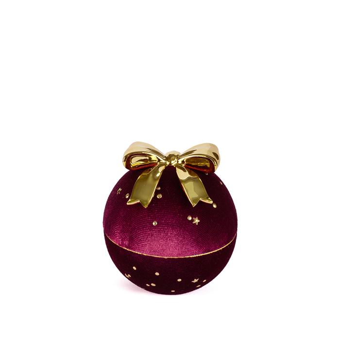 Kimbie Velvet Bauble Ring Gift Box - Available in Purple or Blush ...