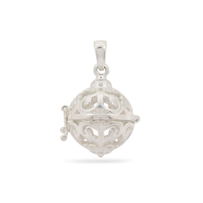 Sterling Silver Orb Locket | Gemporia
